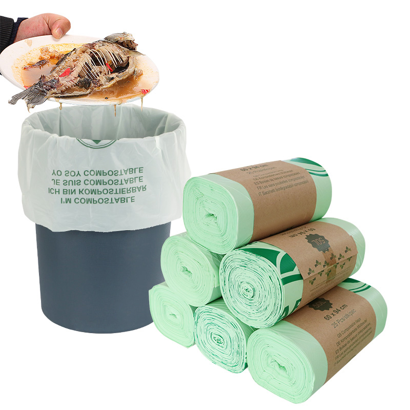 Biodegradable plastic hdpe big construction garbage bag