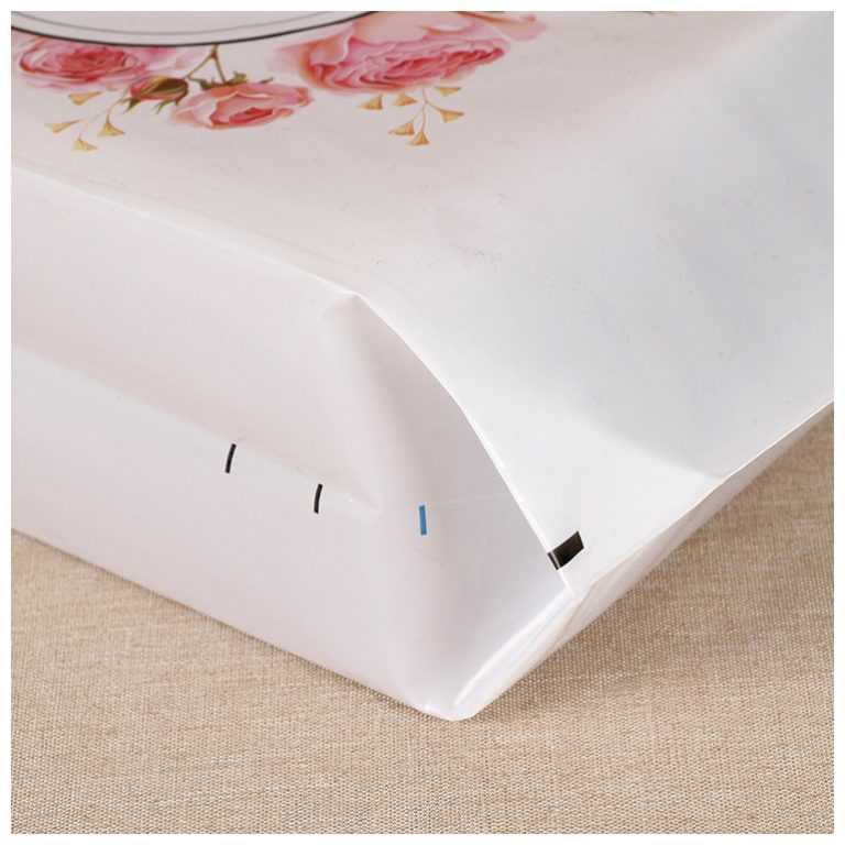 Biodegradable soft loop handle plastic bag