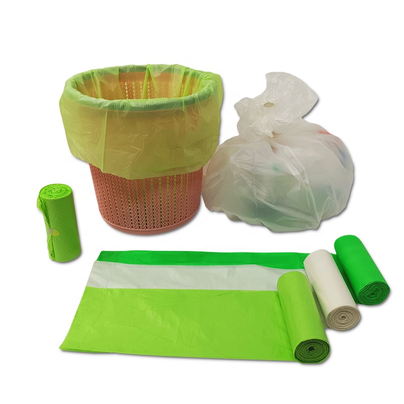 Compostable eco friendly biodegradable garbage bag