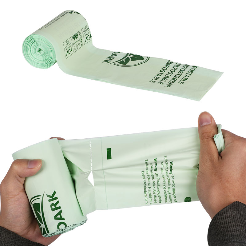 Custom eco friendly biodegradable garbage bag