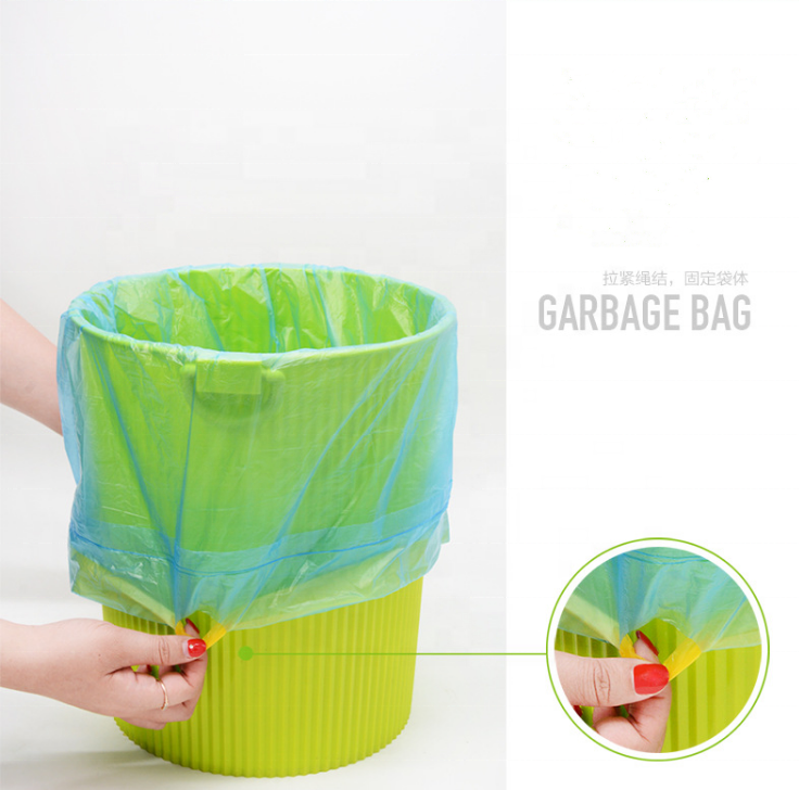 Dustbin 100% biodegradable plastic garbage bag